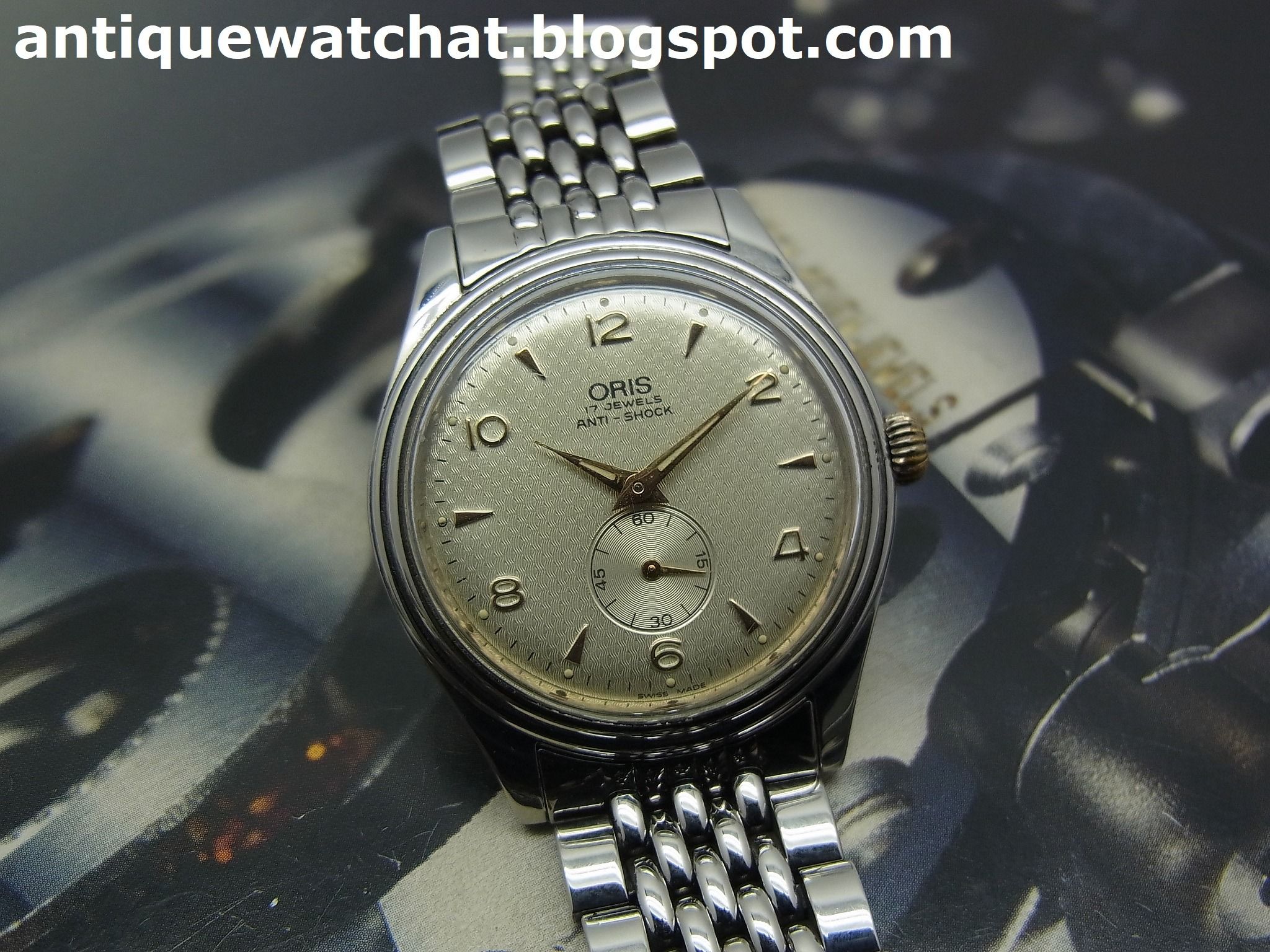 ORIS ANTI-SHOCK 17 JEWELS HAND WINDING WATCH, Luxury, Watches on Carousell