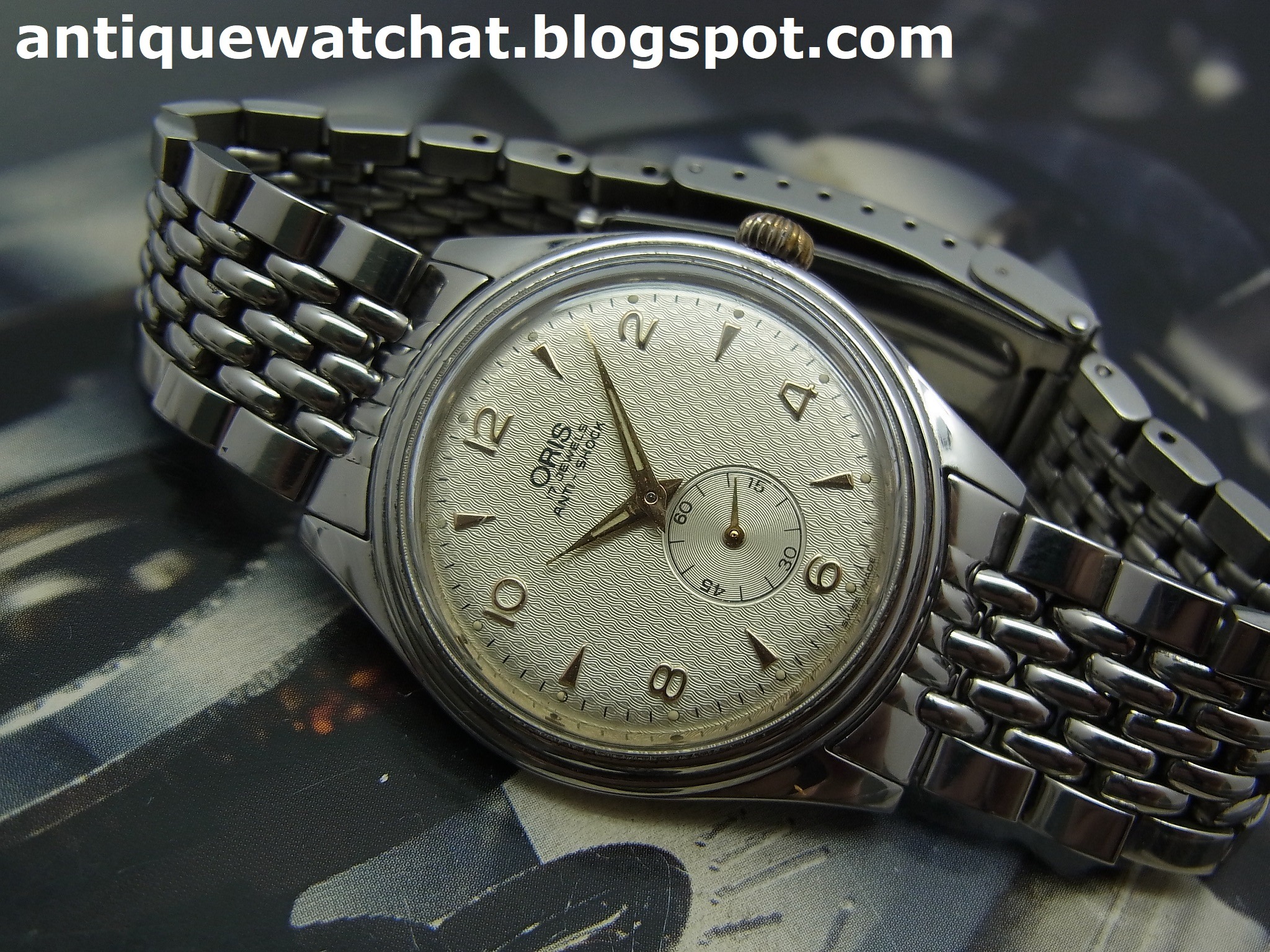 ORIS ANTI-SHOCK 17 JEWELS HAND WINDING WATCH, Luxury, Watches on Carousell