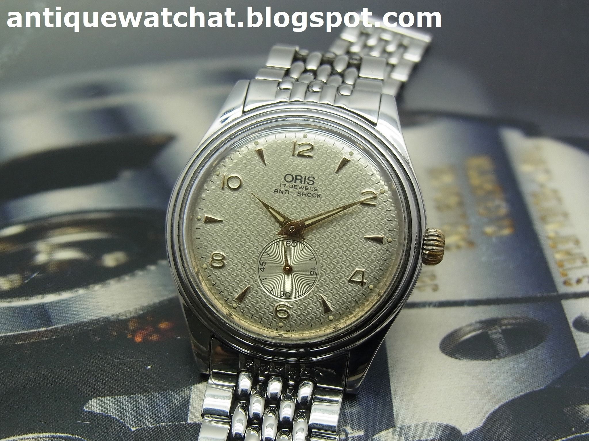 ORIS ANTI-SHOCK 17 JEWELS HAND WINDING WATCH, Luxury, Watches on Carousell