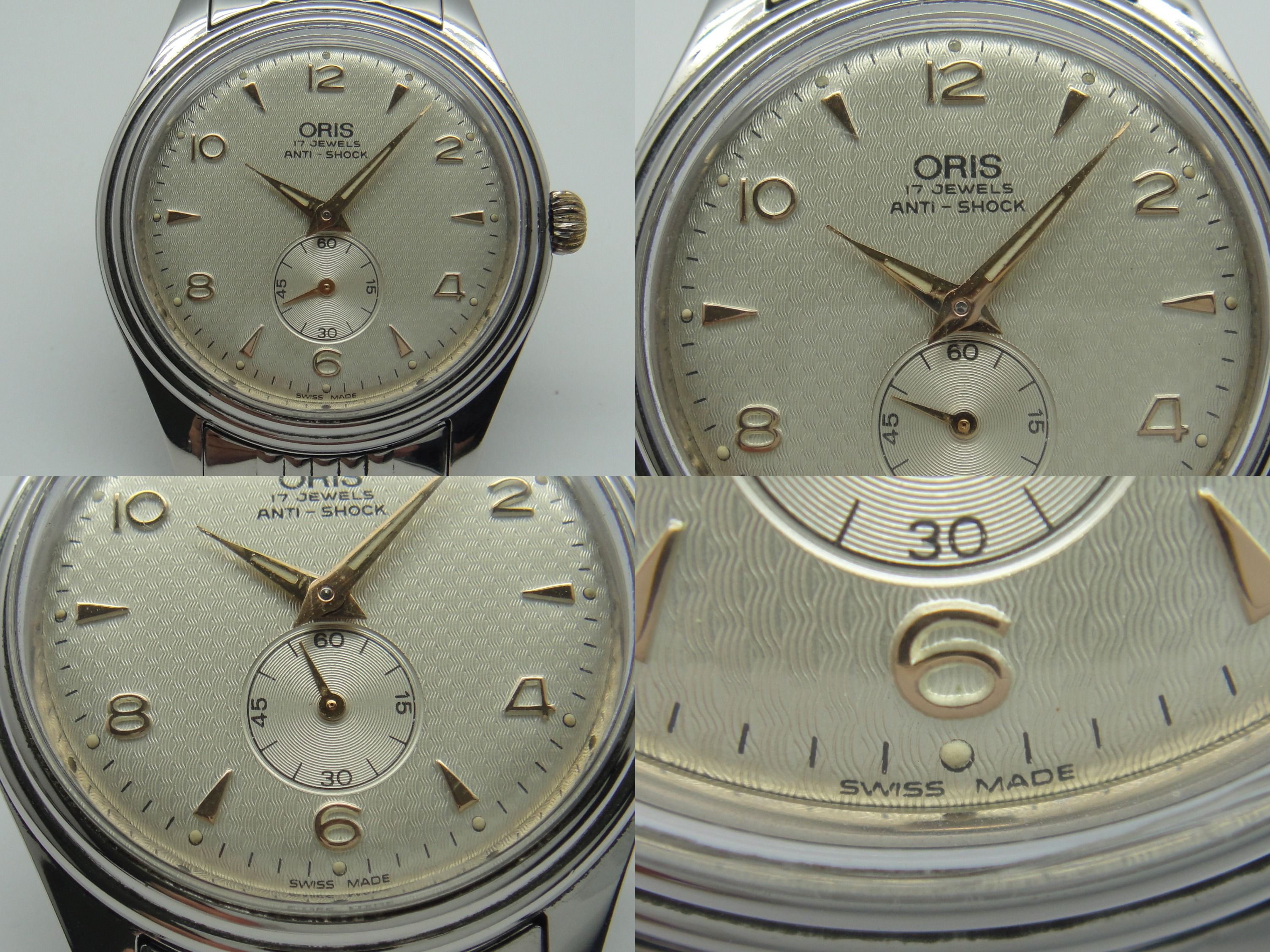 ORIS ANTI-SHOCK 17 JEWELS HAND WINDING WATCH, Luxury, Watches on Carousell