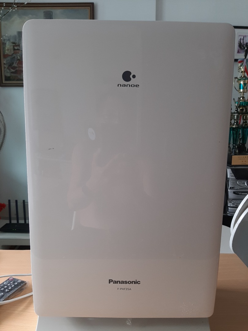 Panasonic Air Purifier 11.5 X 7 X 20 inches, TV & Home Appliances, Air ...
