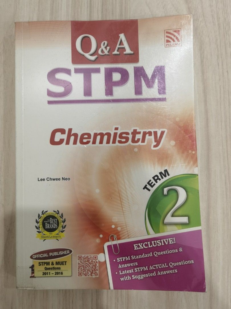 PELANGI STPM Term 2 Chemistry Q&A, Hobbies & Toys, Books & Magazines ...