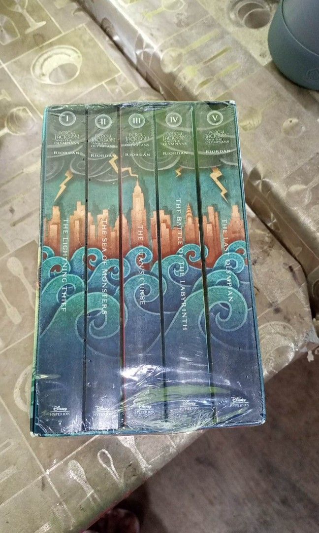 Percy Jackson Boxed set, Hobbies & Toys, Books & Magazines, Fiction ...