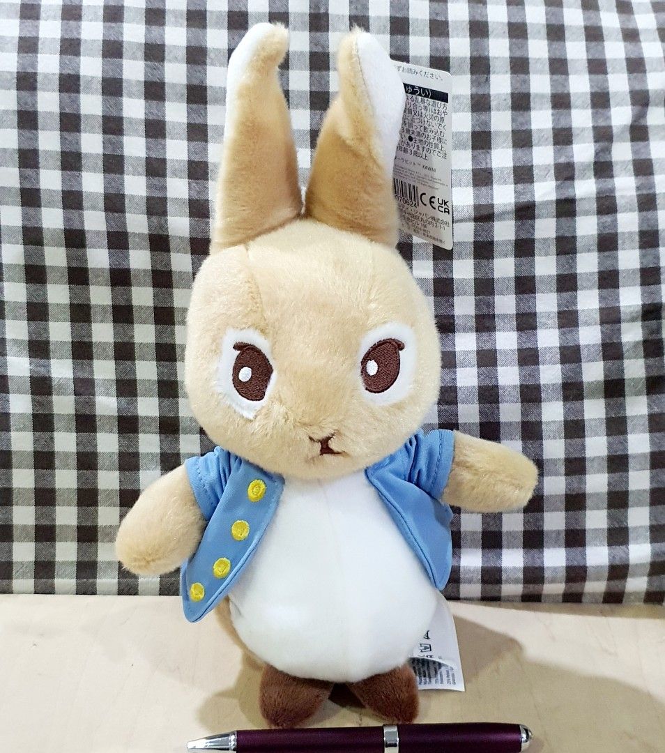 Peter Rabbit plush 29cm, Hobbies & Toys, Toys & Games on Carousell