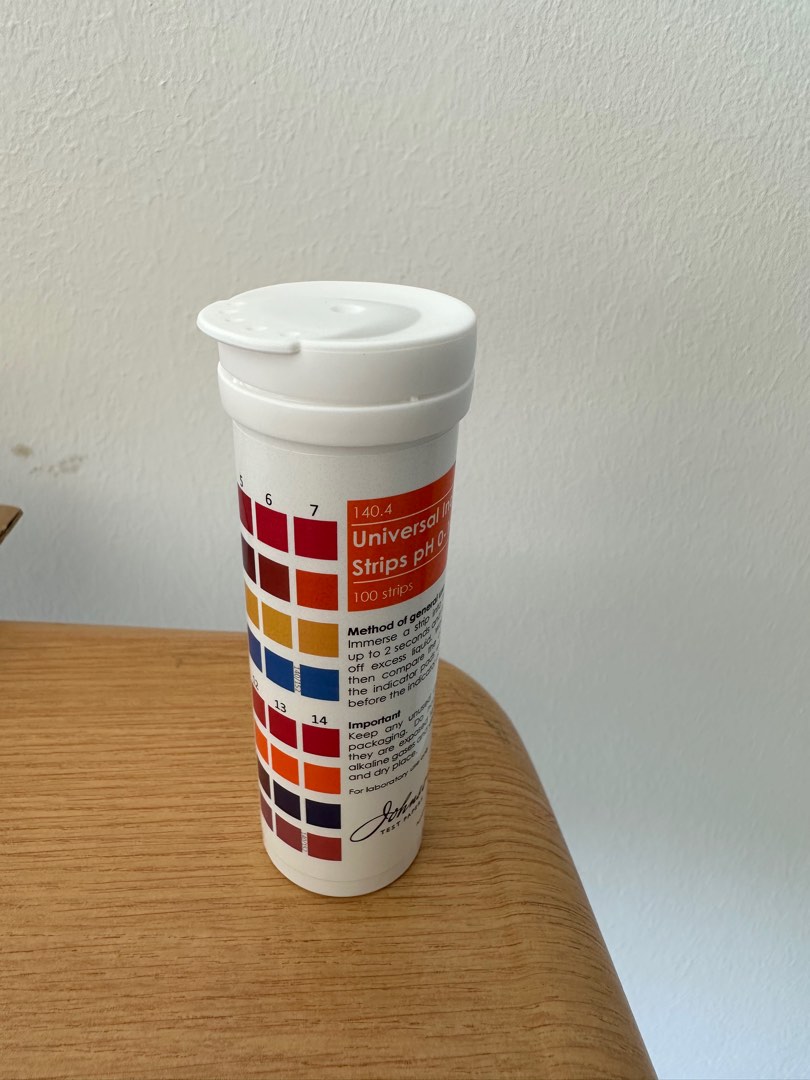 PH 0-14 Universal Indicator strips, Health & Nutrition, Medical ...