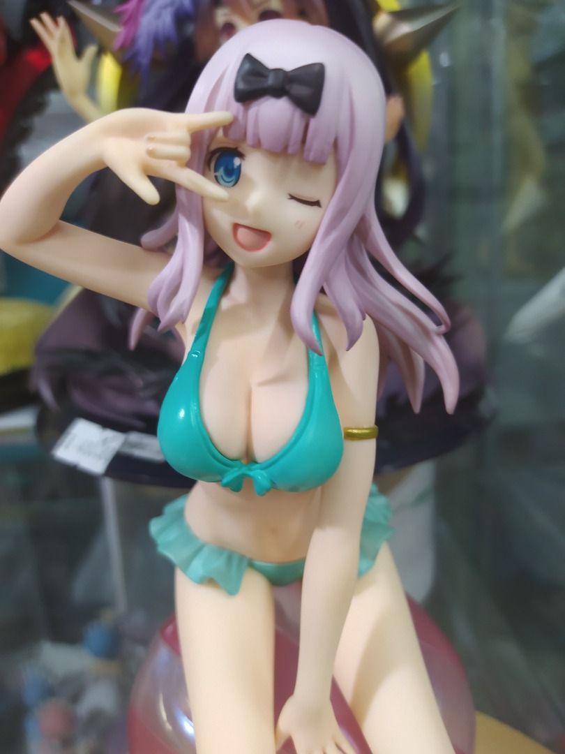 Phat 1/7 Scale Kaguya sama Love is War Chika Fujiwara Swimsuit Ver. PVC Figure (Used with Box ...