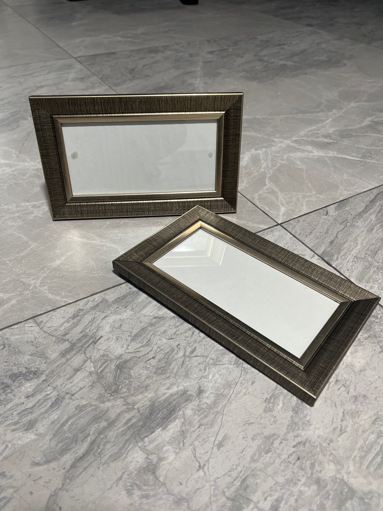 Photo Frames (Metallic Gold/Brown Effect), Furniture & Home Living ...