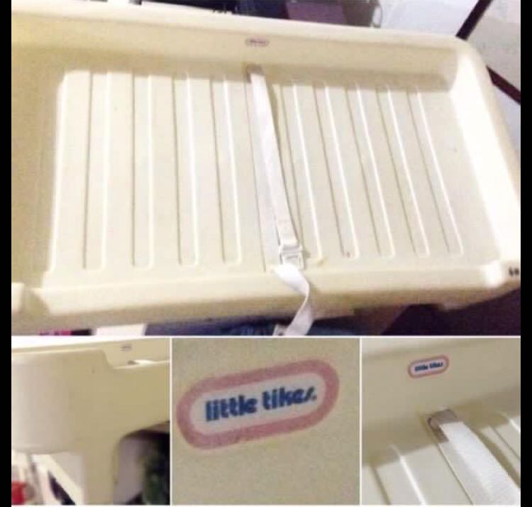 PL Little Tikes tabletop changing bin on Carousell