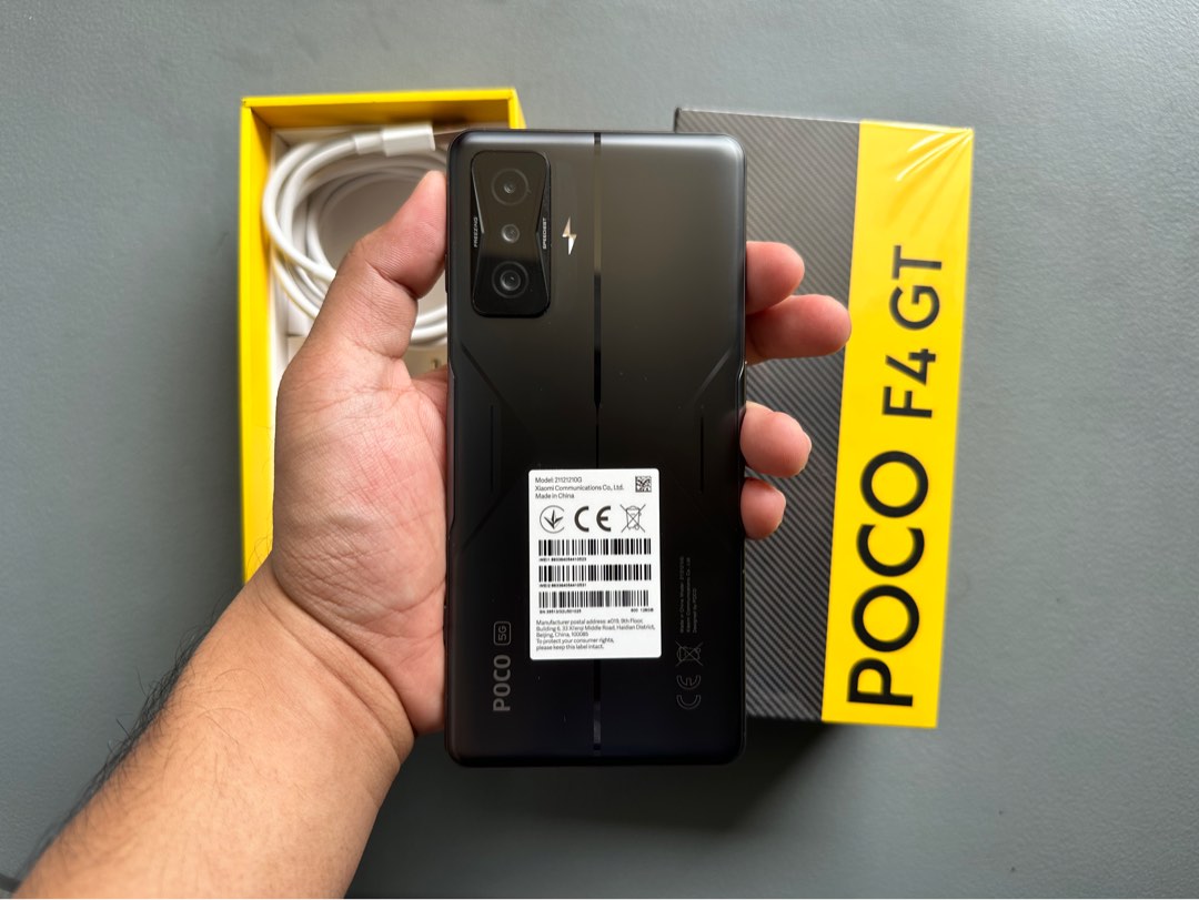 Poco f4 gt 8/128gb Black, Mobile Phones & Gadgets, Mobile Phones ...