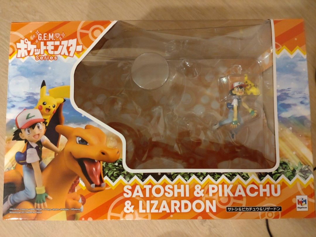 Pokemon G.E.M Series - Satoshi (Ash) and Pikachu, Hobbies & Toys, Toys ...