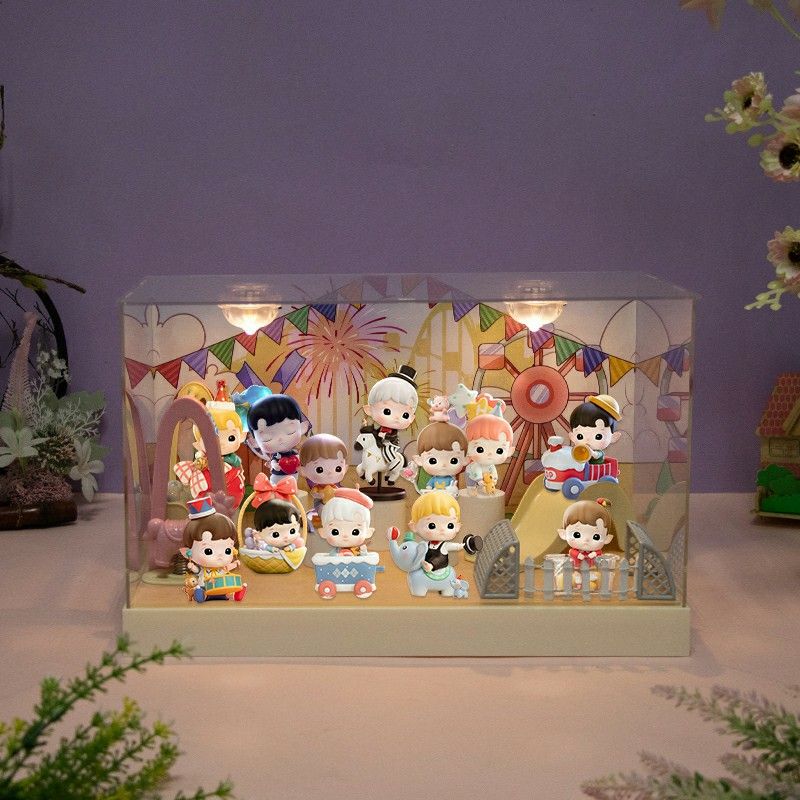 POPMART THEMED DISPLAY ACRYLIC CASES DIMOO SKULLPANDA HACIPUPU HARRY ...