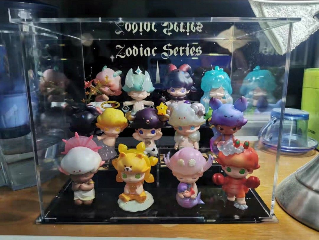 POPMART THEMED DISPLAY ACRYLIC CASES DIMOO SKULLPANDA HACIPUPU HARRY ...