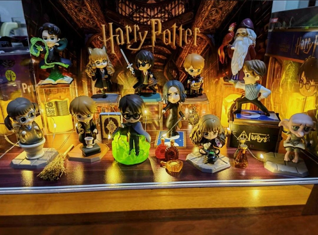 POPMART THEMED DISPLAY ACRYLIC CASES DIMOO SKULLPANDA HACIPUPU HARRY ...