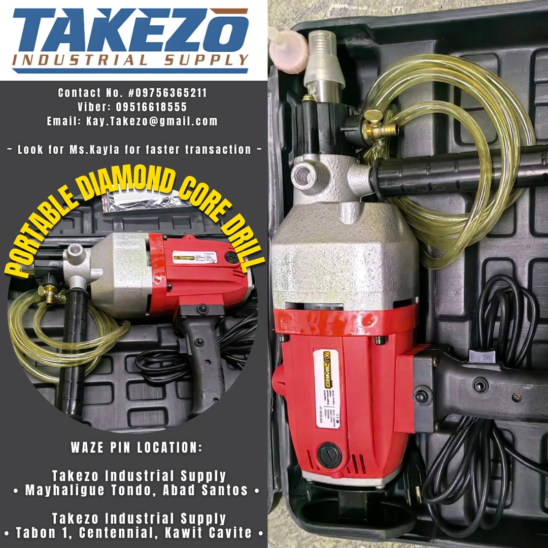 PORTABLE DIAMOND CORE DRILL MACHINE on Carousell