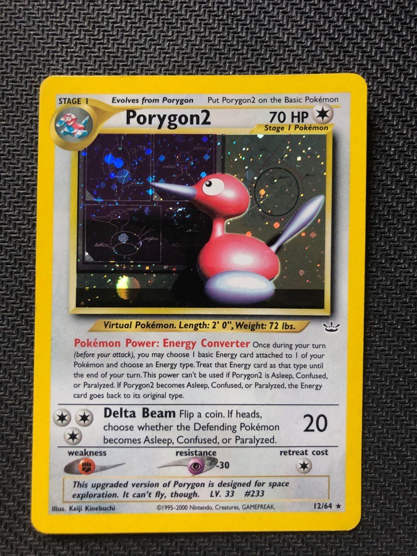 Porygon 2 Neo Revelations on Carousell