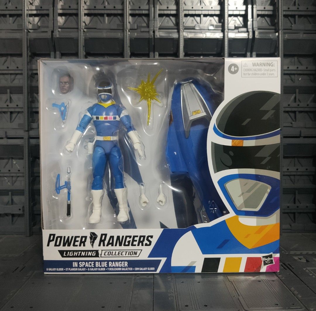 Power rangers lightning collection in space blue ranger, Hobbies & Toys ...