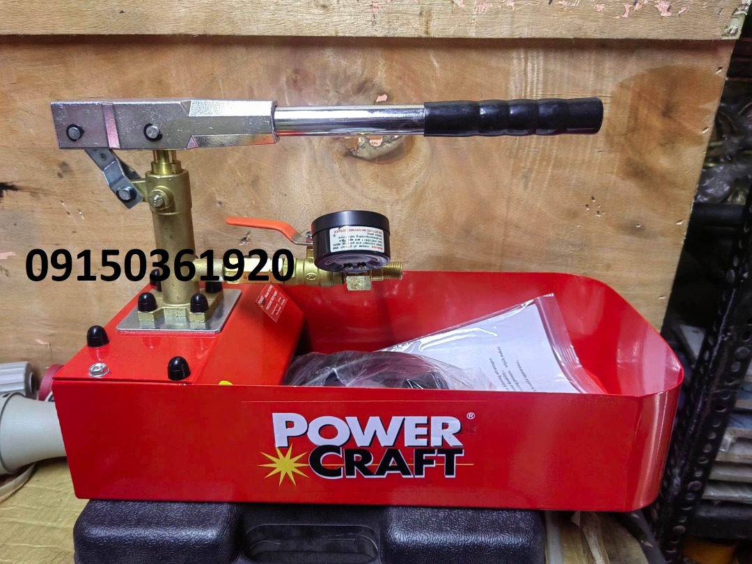 Powercraft Hand Test Pump, Commercial & Industrial, Construction Tools ...