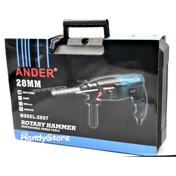 POWERFUL ROTARY HAMMER ELECTRIC CONCRETE WALL DRILL, Furniture & Home ...
