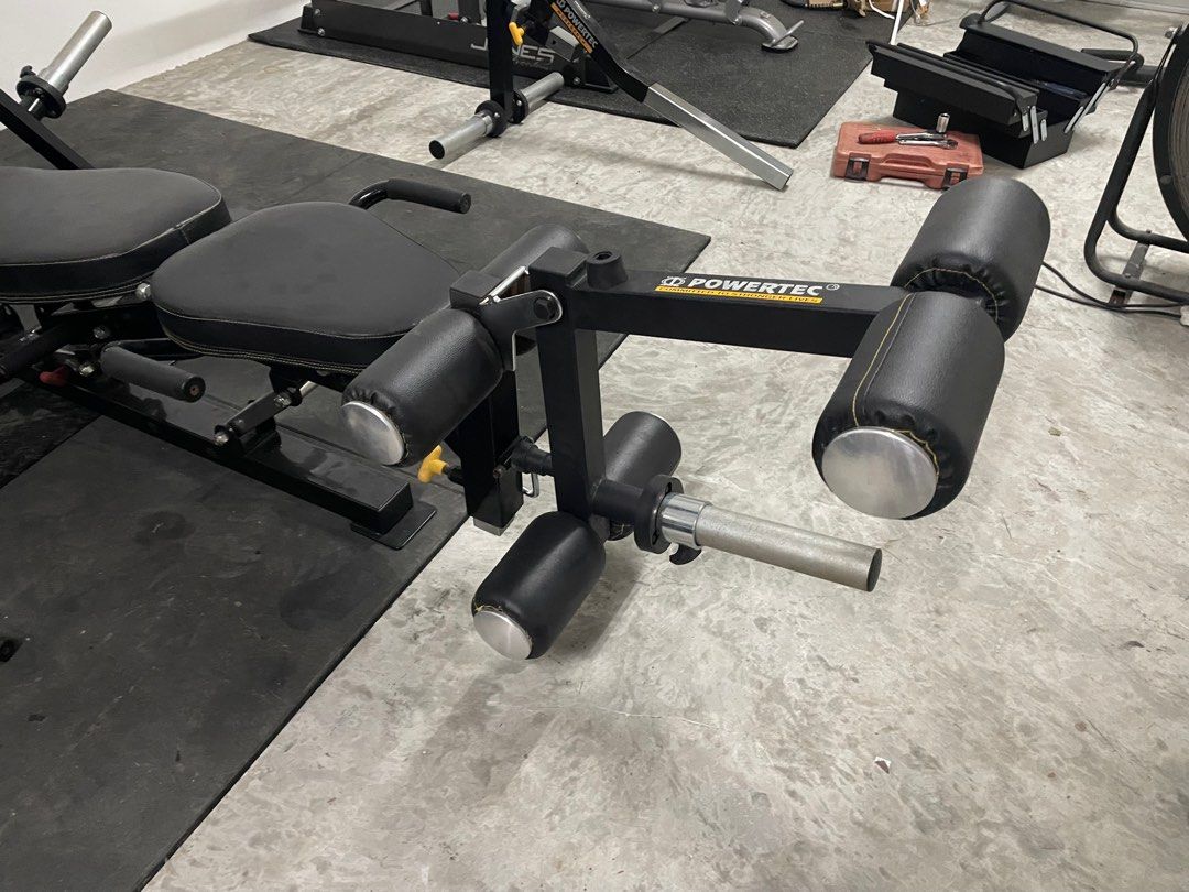 Power tec fitness Powertec lever gym home with full attachments pec fly ...