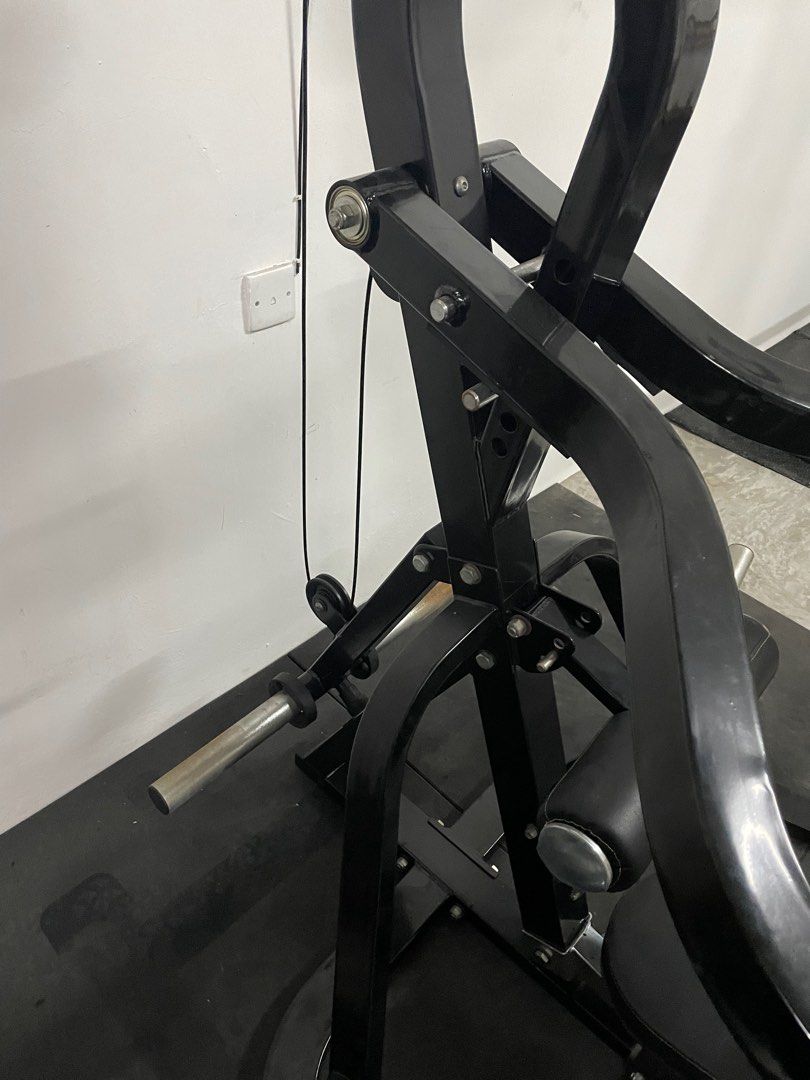 Power tec fitness Powertec lever gym home with full attachments pec fly ...