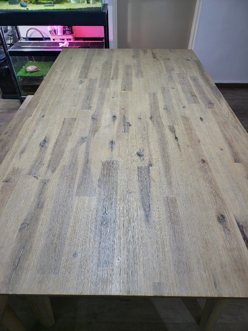 PreLoved Scandinavian Dining table ONLY, Furniture & Home Living ...