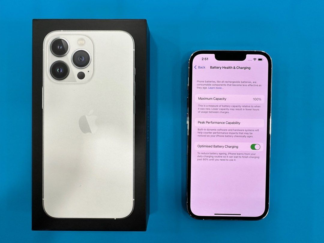 [Preowned] Apple iPhone 13 Pro 256GB Silver (#08-239), Mobile Phones & Gadgets, Mobile Phones ...