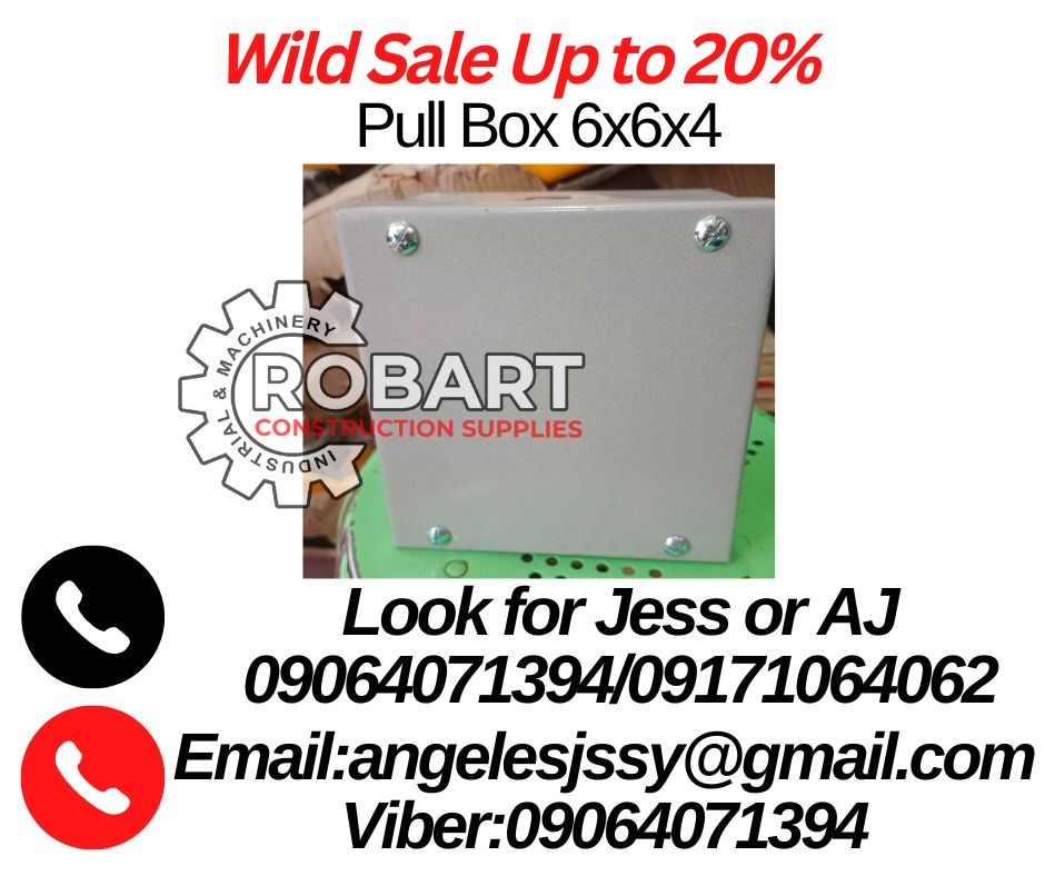 Pull Box 6x6x4, Commercial & Industrial, Construction & Building ...