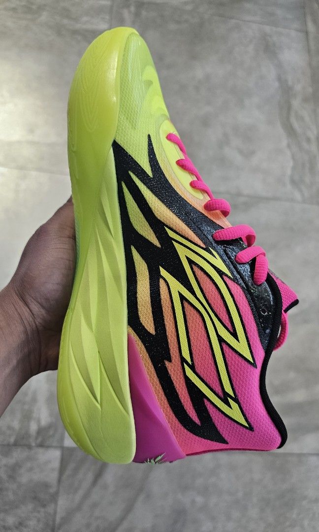 Puma MB2 RICK AND MORTY LAMELO BALL SHOES, Men's Fashion, Footwear ...