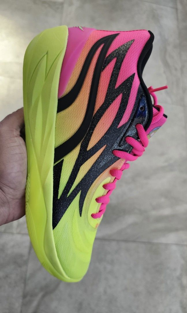 Puma MB2 RICK AND MORTY LAMELO BALL SHOES, Men's Fashion, Footwear ...