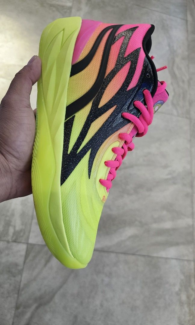Puma MB2 RICK AND MORTY LAMELO BALL SHOES, Men's Fashion, Footwear ...