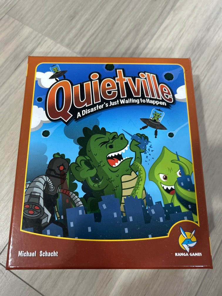 Quietville card game by Kanga Games, Hobbies & Toys, Toys & Games on ...