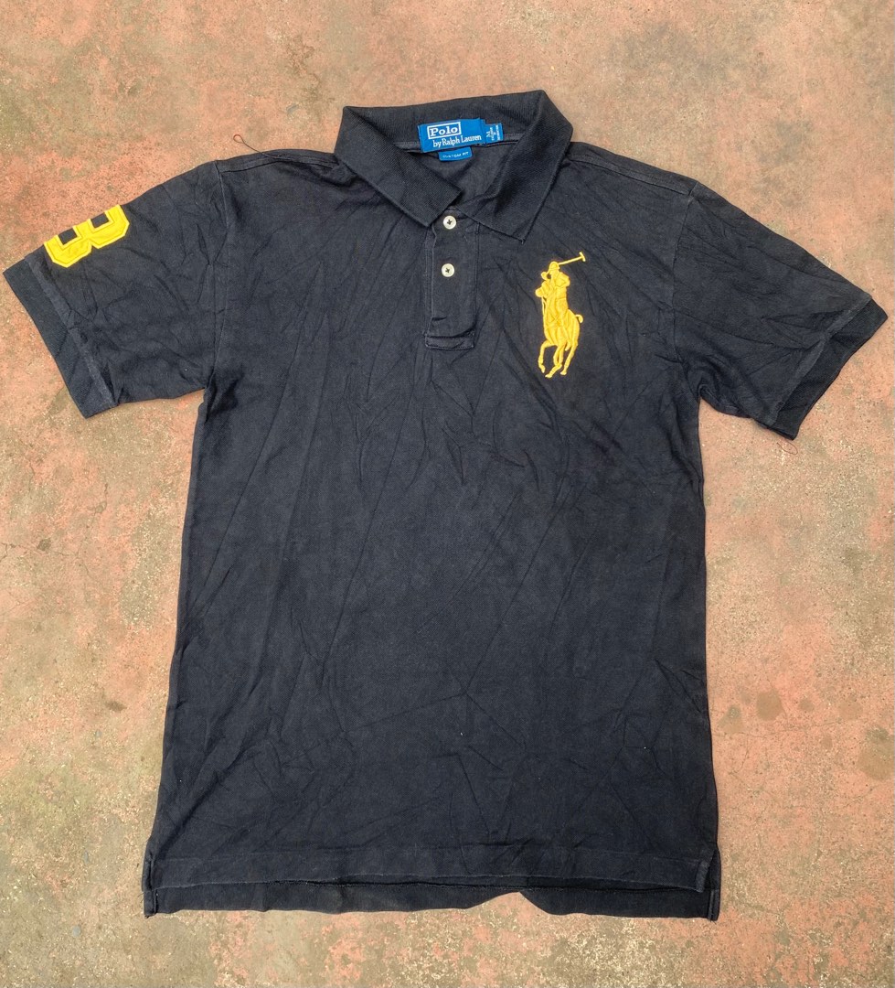Ralph lauren RL number 3 polo shirt big pony, Men's Fashion, Tops ...