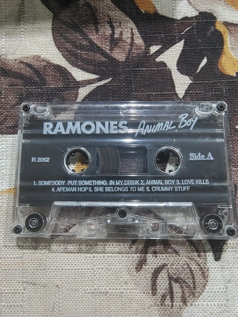 Ramones- Animal Boy Cassette, Hobbies & Toys, Music & Media, CDs & DVDs ...