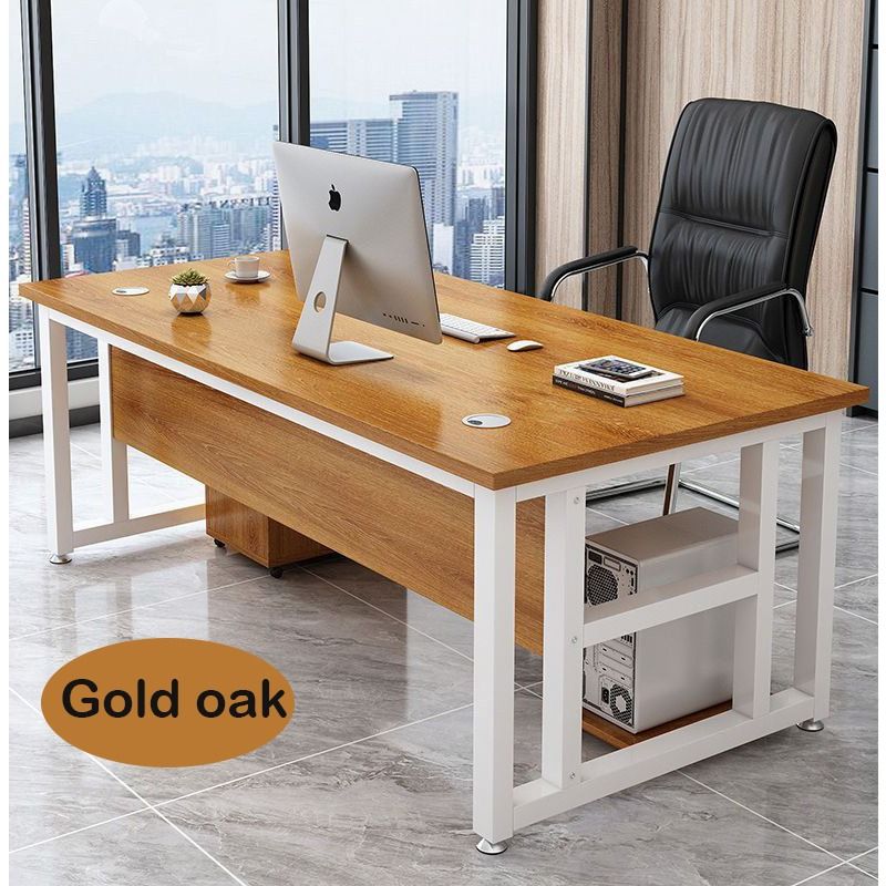 （ready stock)office table cabinet study table premium quality, Furniture & Home Living ...