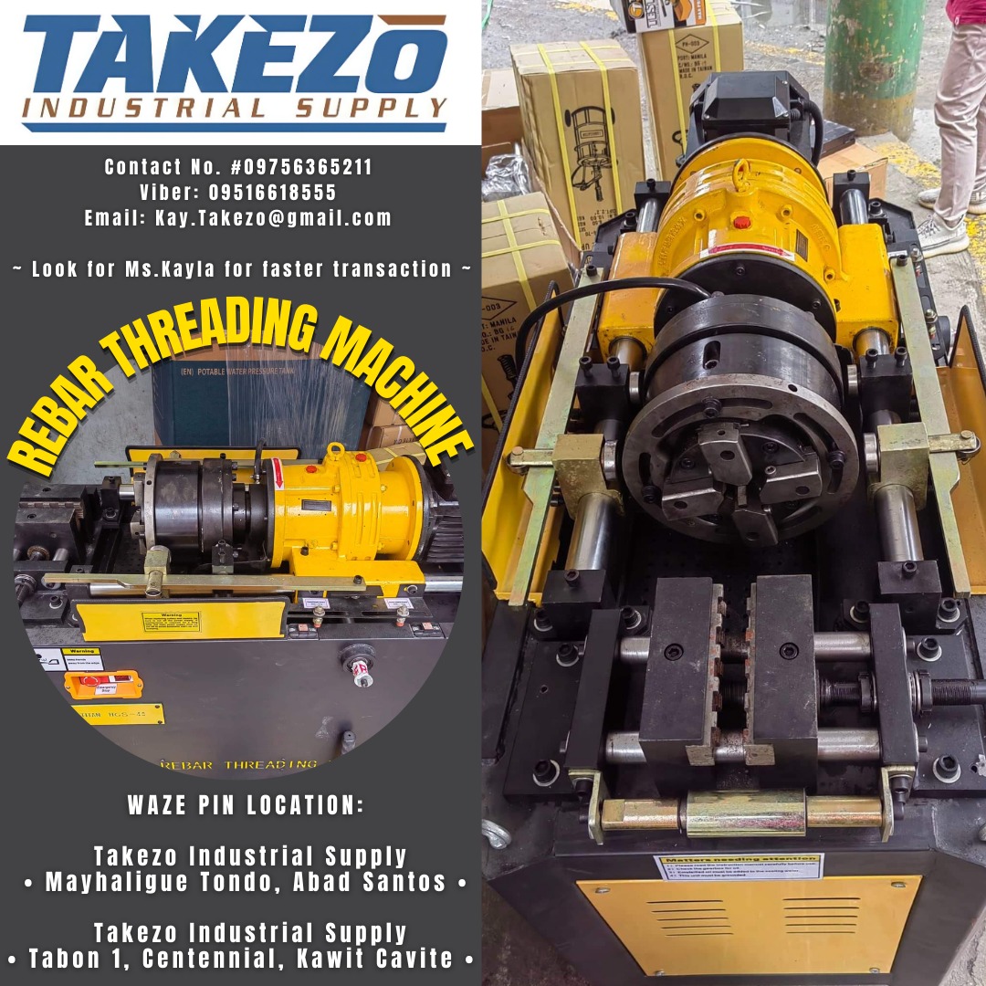 REBAR THREADING MACHINE, Commercial & Industrial, Construction ...
