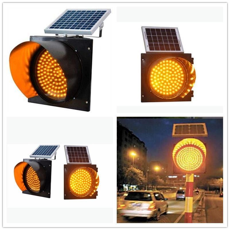 Road Safety Flash Solar Led Traffic Warning Light, Commercial ...