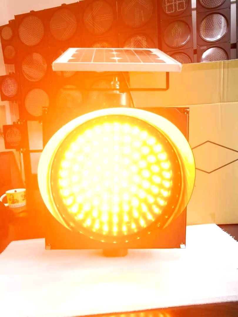Road Safety Flash Solar Led Traffic Warning Light, Commercial ...