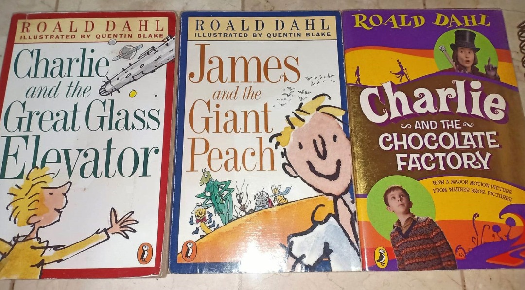 Roald Dahl Book Bundle (3 books), Hobbies & Toys, Books & Magazines ...