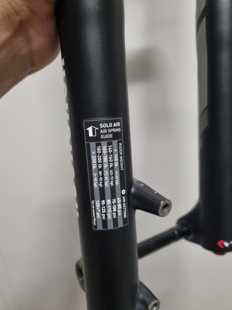 Rockshox Revelation 140mm fork powered by sram 27.5 rockshox revelation ...