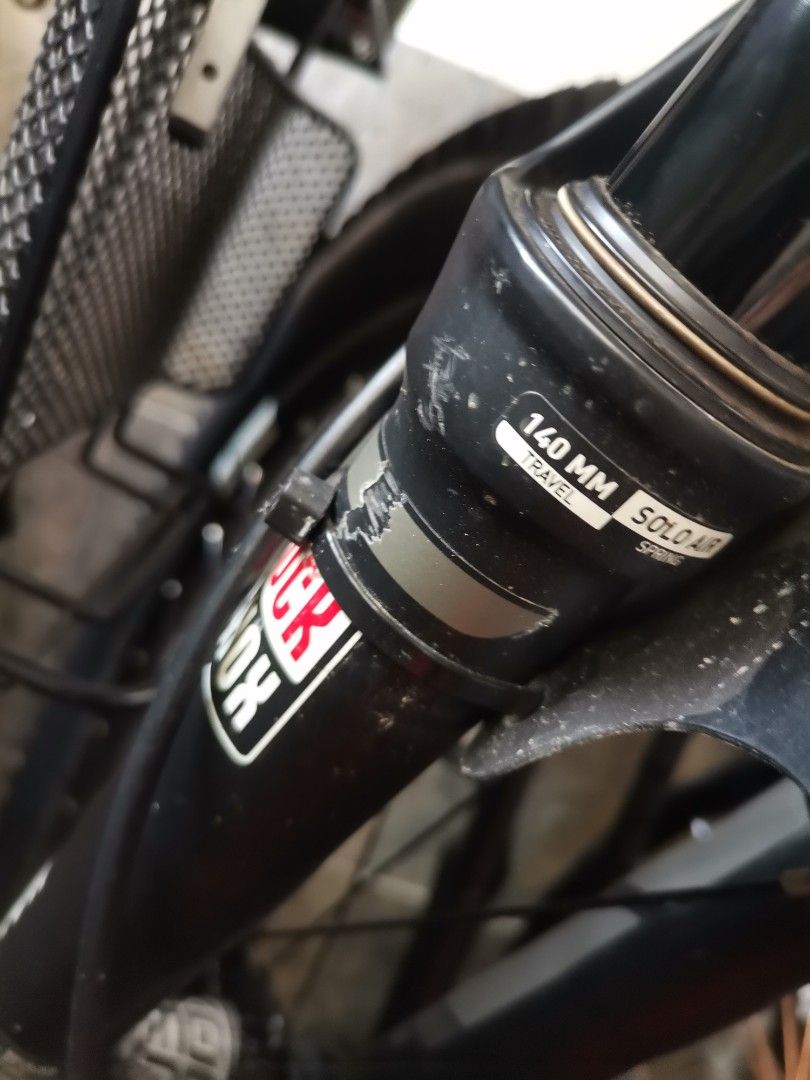 Rockshox Revelation 140mm fork powered by sram 27.5 rockshox revelation ...