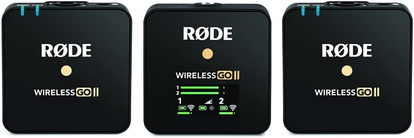 Rode Wireless Go II Wireless Microphone System (2x Transmitter & 1x ...