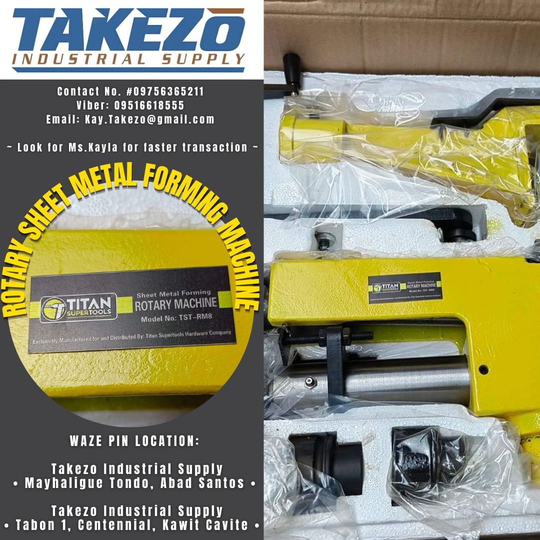 ROTARY SHEET METAL FORMING MACHINE on Carousell