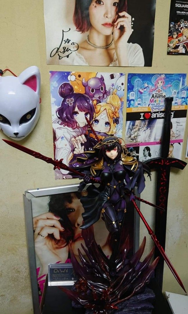 RWN Studio Fate Grand order Scathach GK Resin 1/4 Scale Statue, Hobbies ...