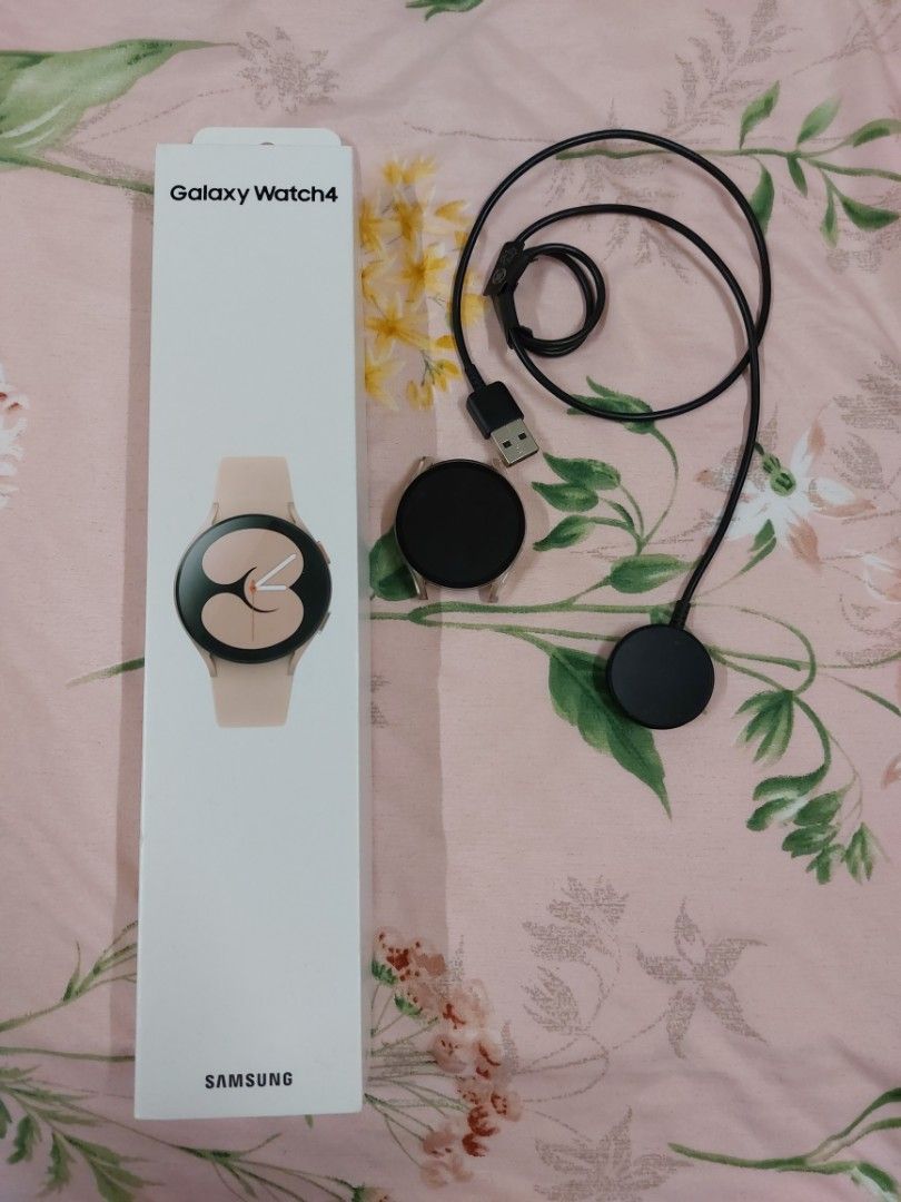 Samsung Galaxy Watch 4 Pink Gold 40mm Bluetooth, Mobile Phones ...