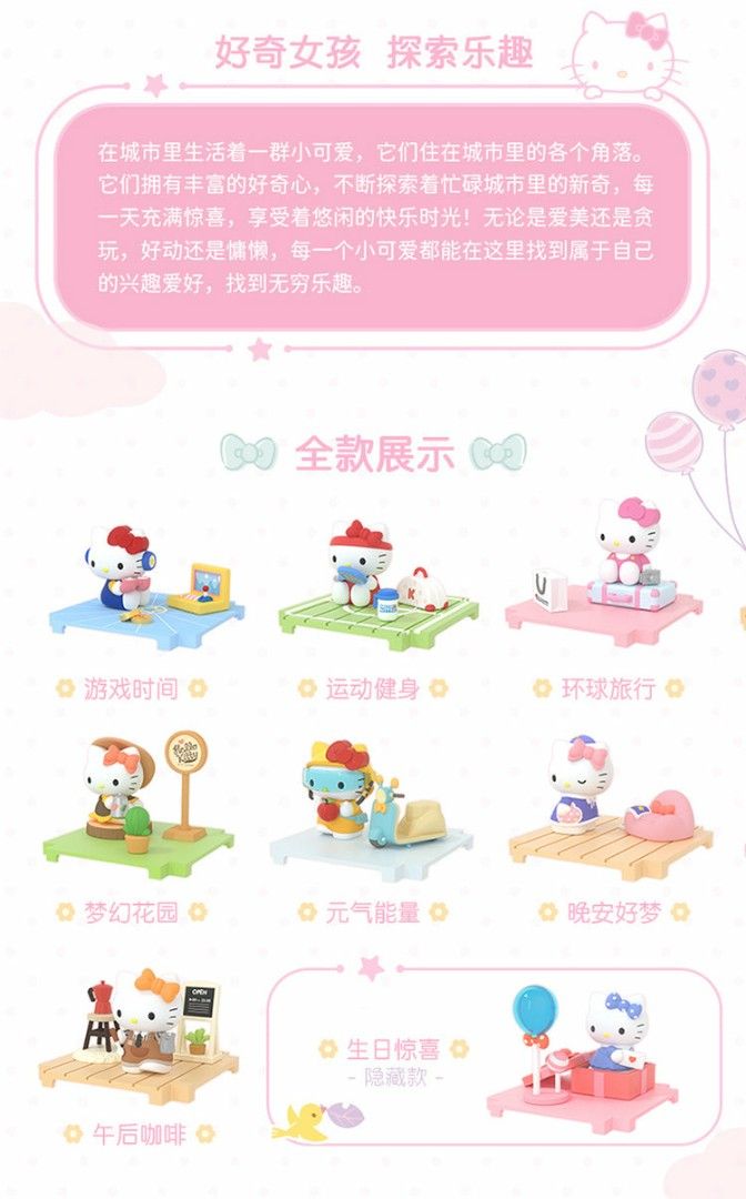 [SANRIO X MOETCH] SANRIO HELLO KITTY HAPPY TIMES HAPPY HOUR SERIES FULL ...