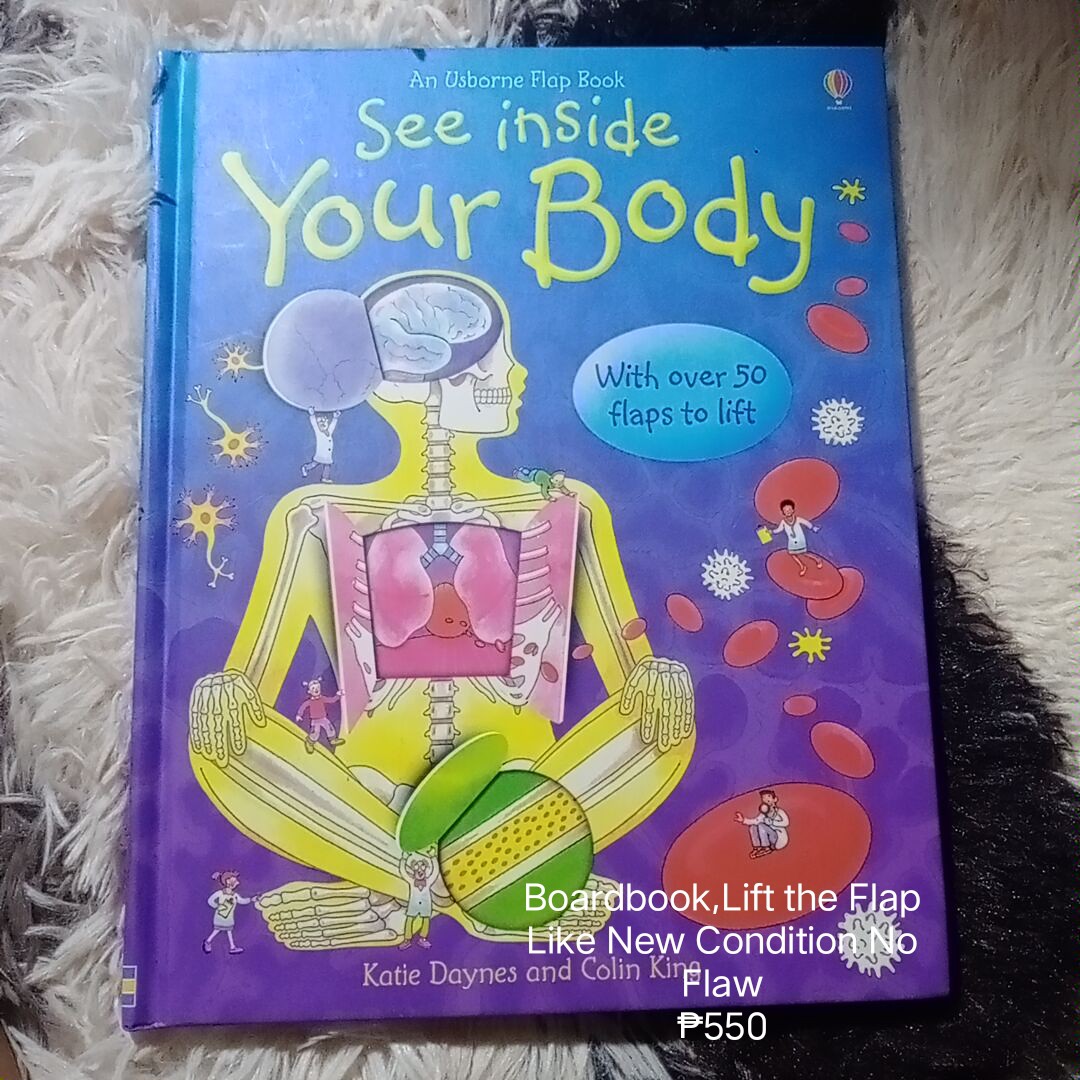 See Inside Your Body (Usborne Flap Books) on Carousell