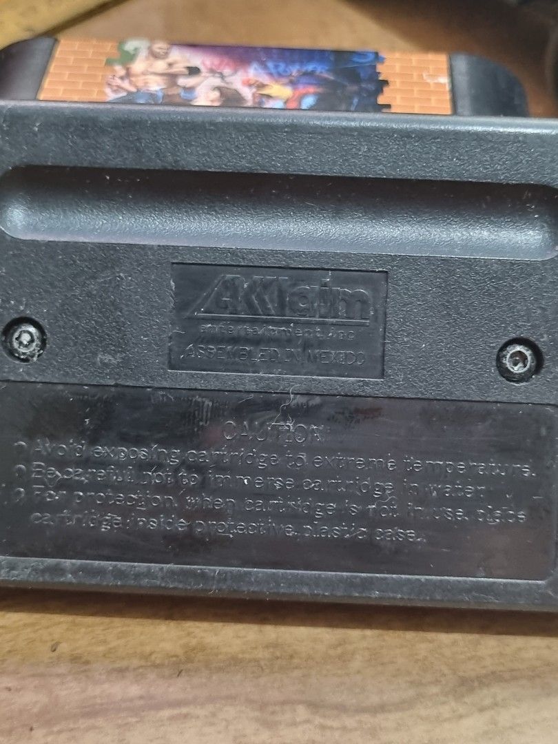 Sega Mega Drive cartridge T2 Terminator 2, Video Gaming, Video Games ...