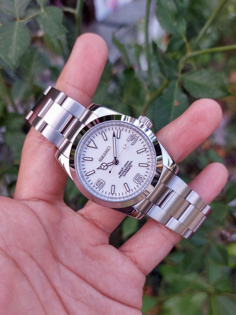 Seiko Custom Build EXPLORER 369 Homage Automatic Watch, Luxury, Watches ...