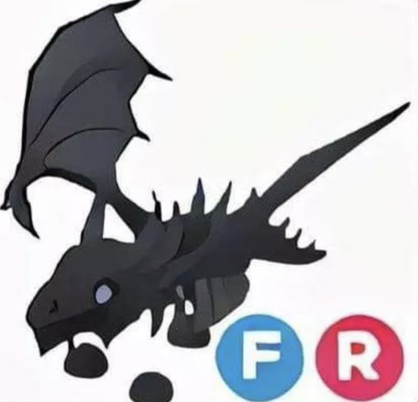 Adopt me Shadow dragon fr, Video Gaming, Gaming Accessories, In-Game ...