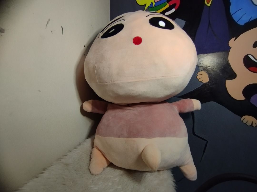 Shin Chan Life Size Stuff Toy Plushie, 30 Inches Height, Hobbies & Toys ...